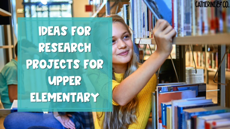 Easy Research Projects for Upper Elementary Students - Catherine & Co.