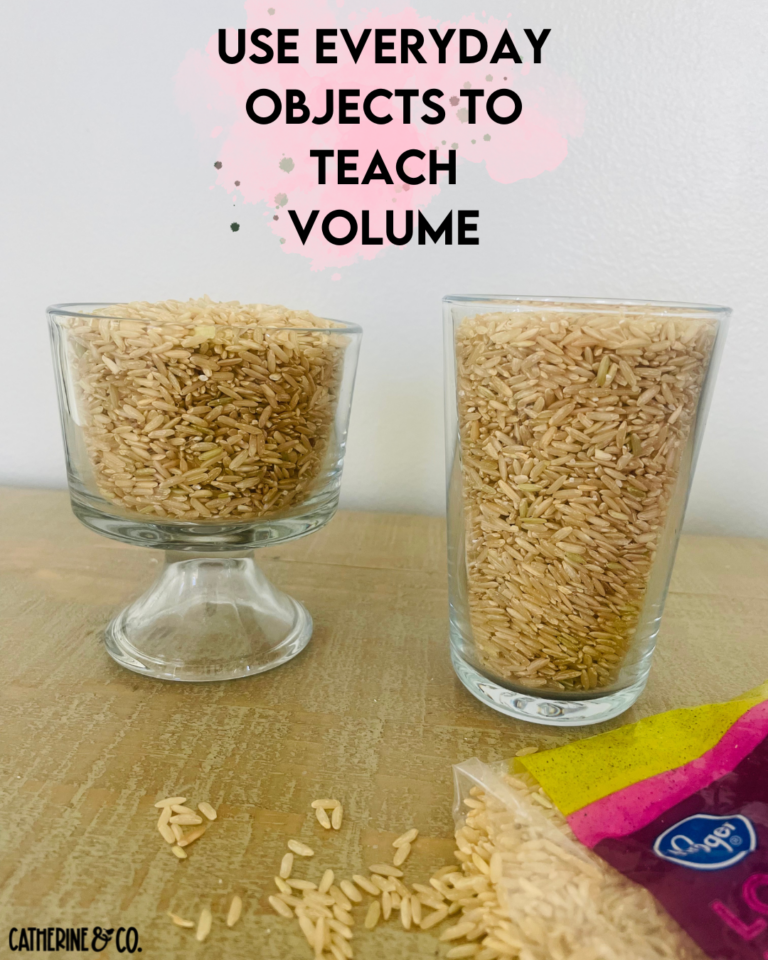 Five FUN Ways to Teach Volume - Catherine & Co.