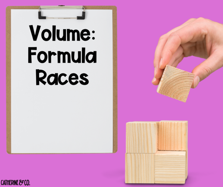 Five FUN Ways to Teach Volume - Catherine & Co.